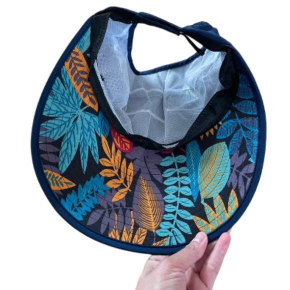 Brim Brim | Accessories | Navy Blue Wide Brim Brim Foldable Picnic Hat | Poshmark